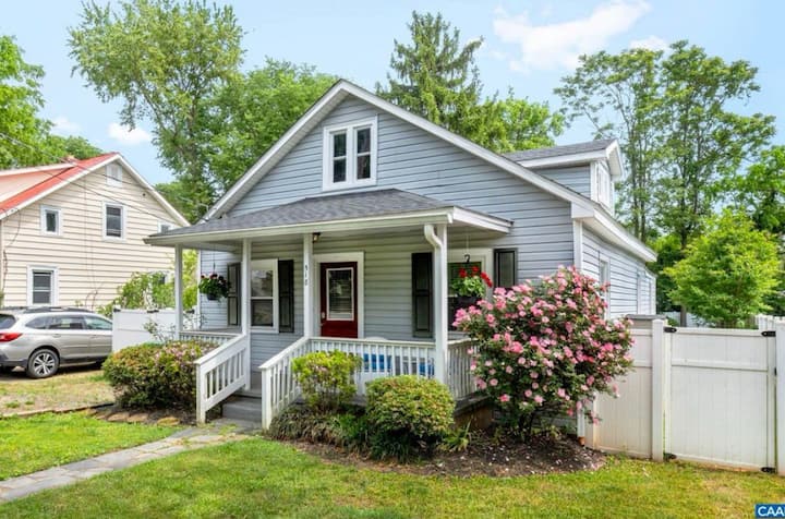 2br/2ba Sunny Contemporary Cottage. Walkable! - Charlottesville, VA