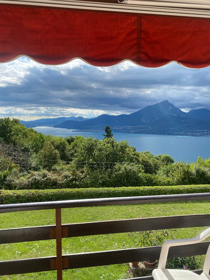 Fewo Am Gardasee Mit Balkon Und Seeblick - San Zeno di Montagna