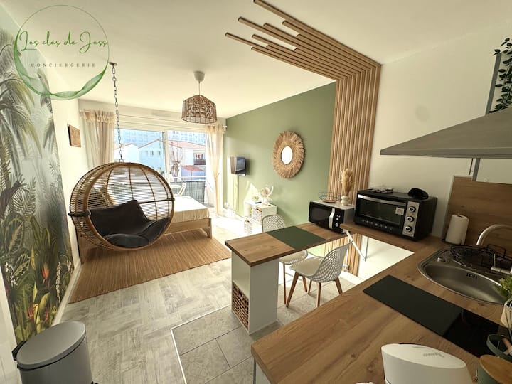 Le Rêve Tropical, Plage, Parking Privé. - Saint-Jean-de-Monts