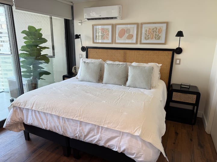 Estudio Con Piscina A 3 Min Del Mall Parque Arauco - Las Condes