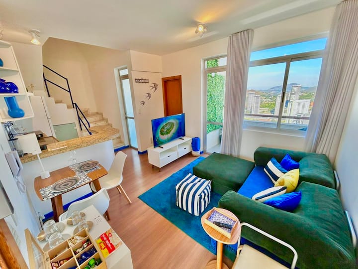 Linda Cobertura Com Vista Para O Vale Do Sereno - Belo Horizonte