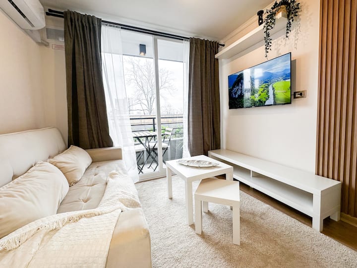 Apto ÑUñoa, Estadio Nacional, A/c, Wifi, Cama King - Santiago