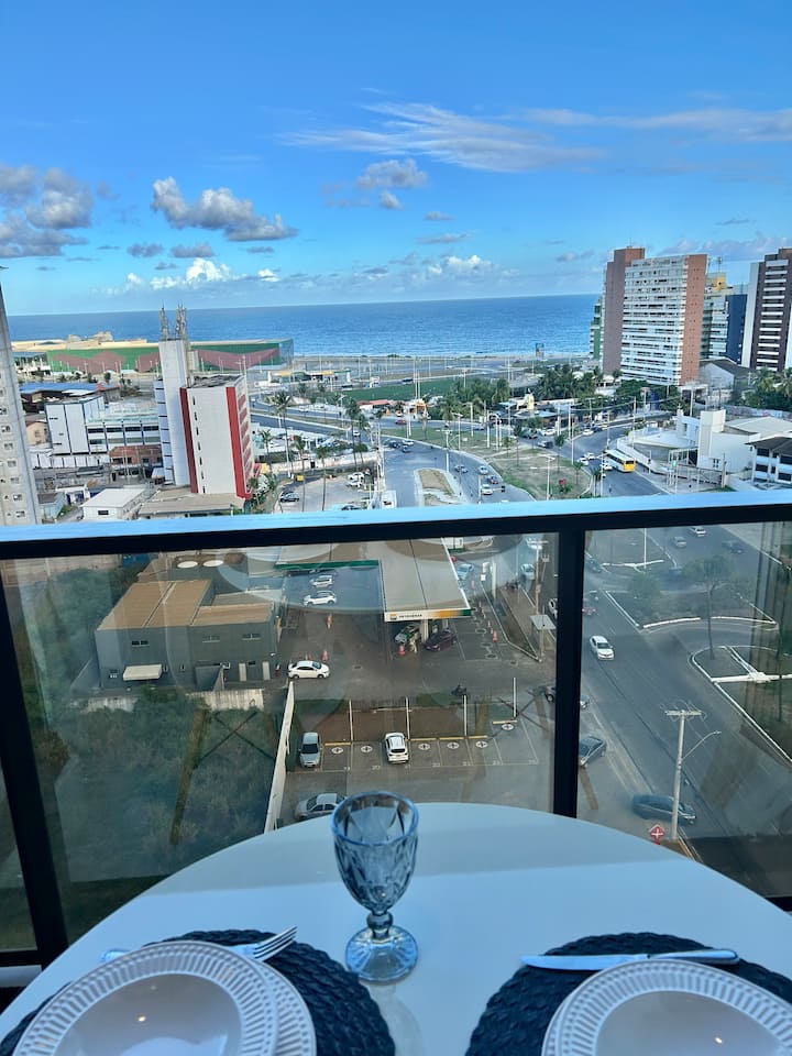 Ap Vista Mar 5 Min Da Praia E Centro De Convenções - Salvador