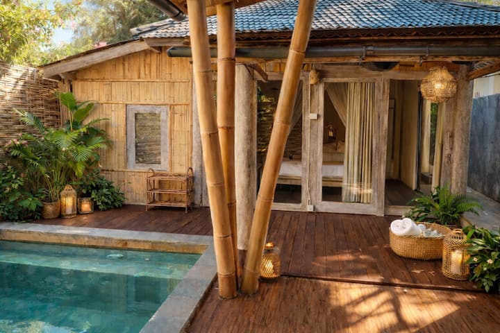 Greengo Villa 4 Pers Family/friend - Gili Islands