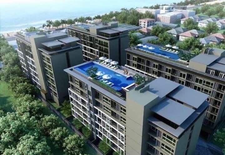 Bijou à Jomtien Beach, Wifi Gratuit 200 M Plage - Pattaya