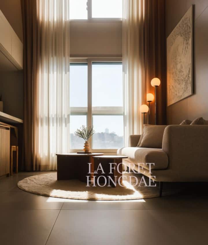 Premium Luxury View Condo E/v짐보관, 홍대3분(도보)가족 합법숙소 - Seoul