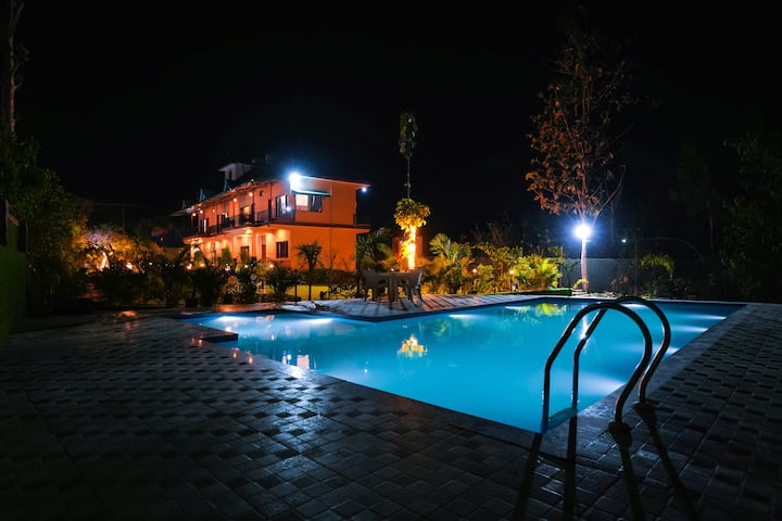 Corbett Nature Walk - Jungle View Swimming Pool - Jim Corbett National Park