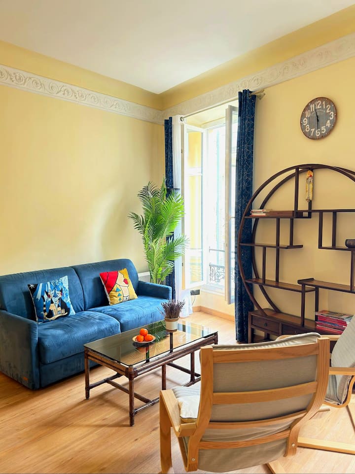 Heart Of Nice  Beach, Shops & Restaurants 2 Min - Nizza