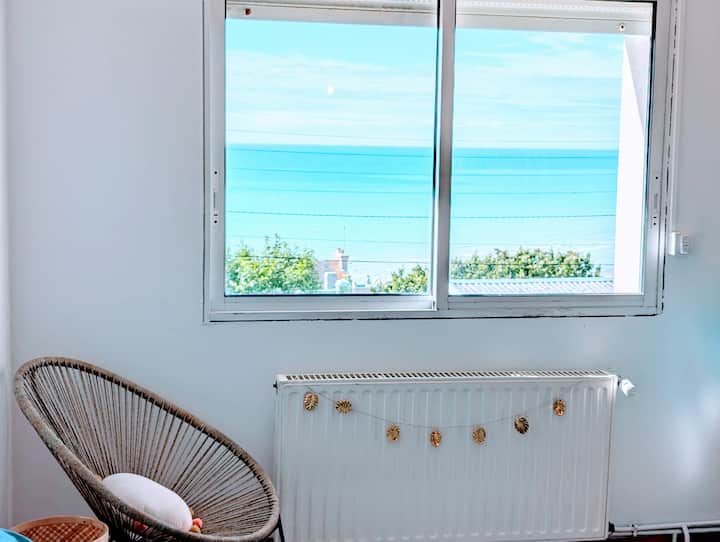 Villa Viva La Vie -Vue Mer- Terrasse- Lave-linge - Eu