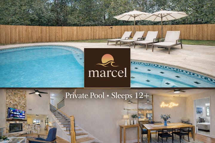 Marcel | Fort Walton Beach 4br Pool | Near Destin - フォート・ウォルトン・ビーチ, FL