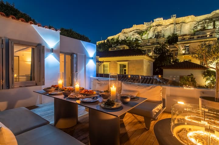 Plaka Villa Epic Acropolis Views - Atenas