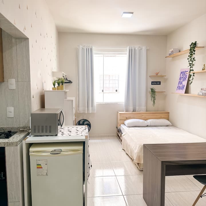 Loft Fernanda | Apto Clean No Barro Preto - Belo Horizonte
