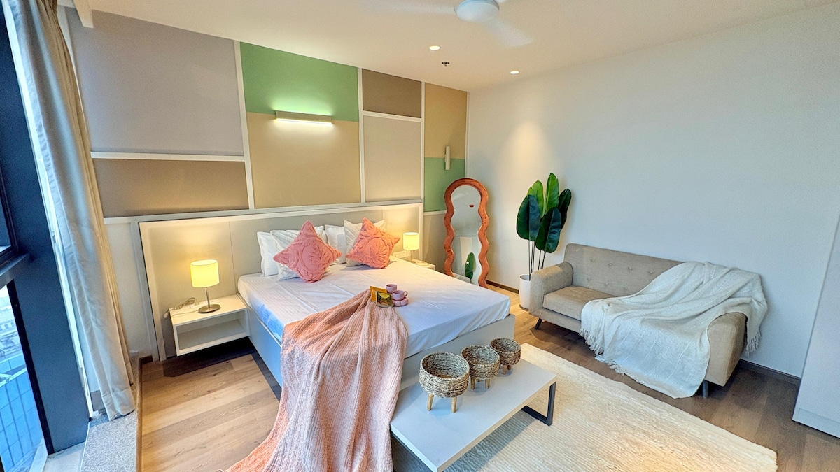 Studio confortable | Lumineux, soigné et bien connecté - Appartements à louer à Gurugram ...