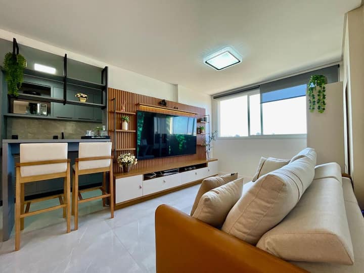 Apartamento C/ar Piscina - Torres, Brasil