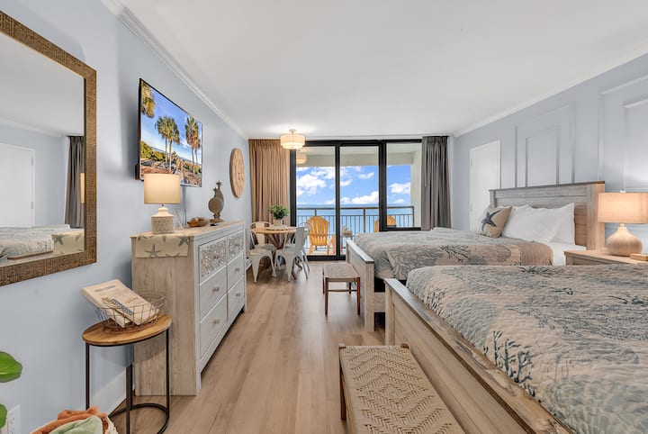 Oceanfront 2 Queen | Myrtle Beach + Lazy River - Myrtle Beach, SC