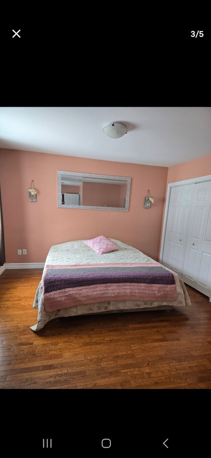 Large Bedroom With King-size Bed - Corner Brook