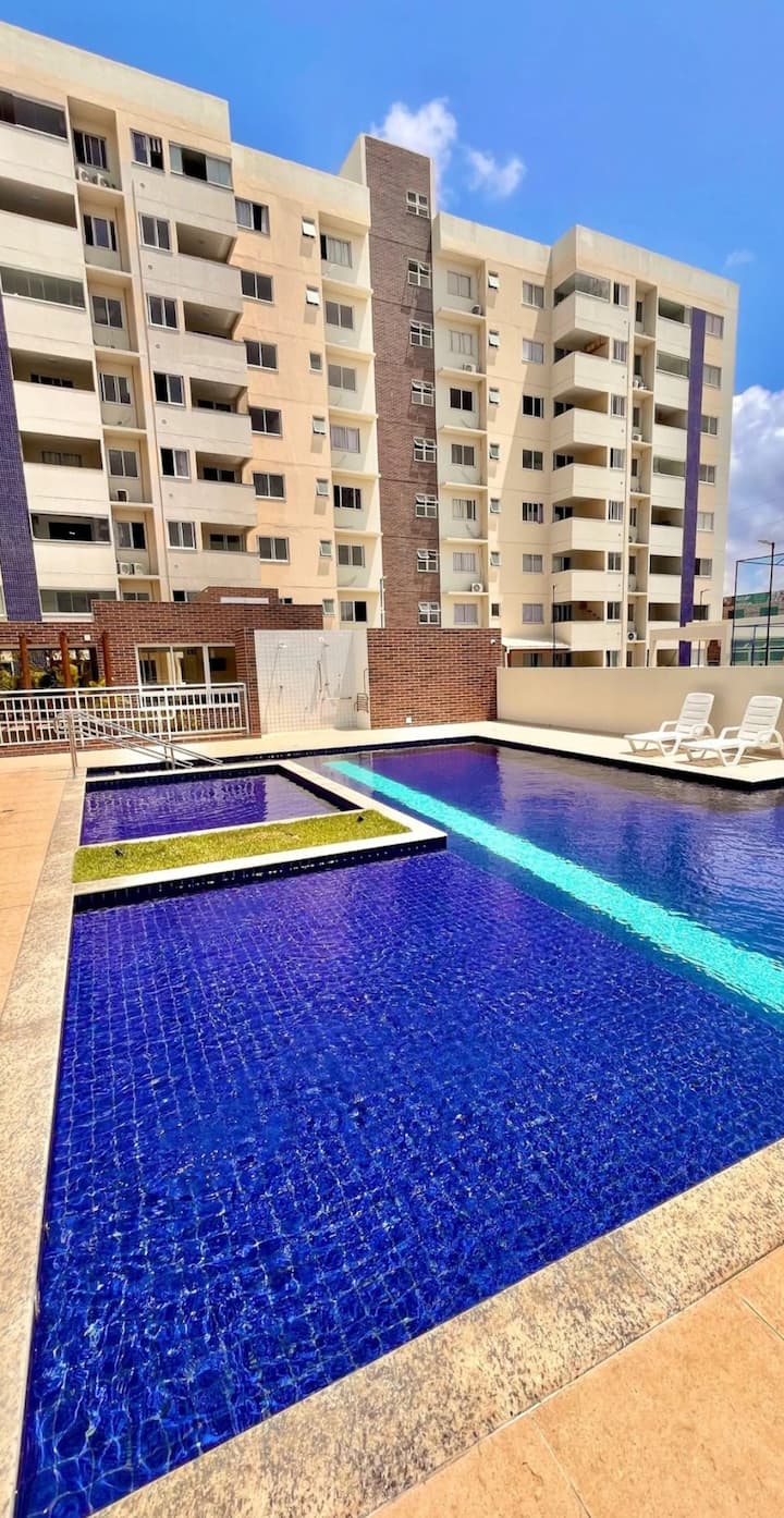 Apt 2/4 Suite Top Com Ar Na Praia Da Aruana - Aracaju