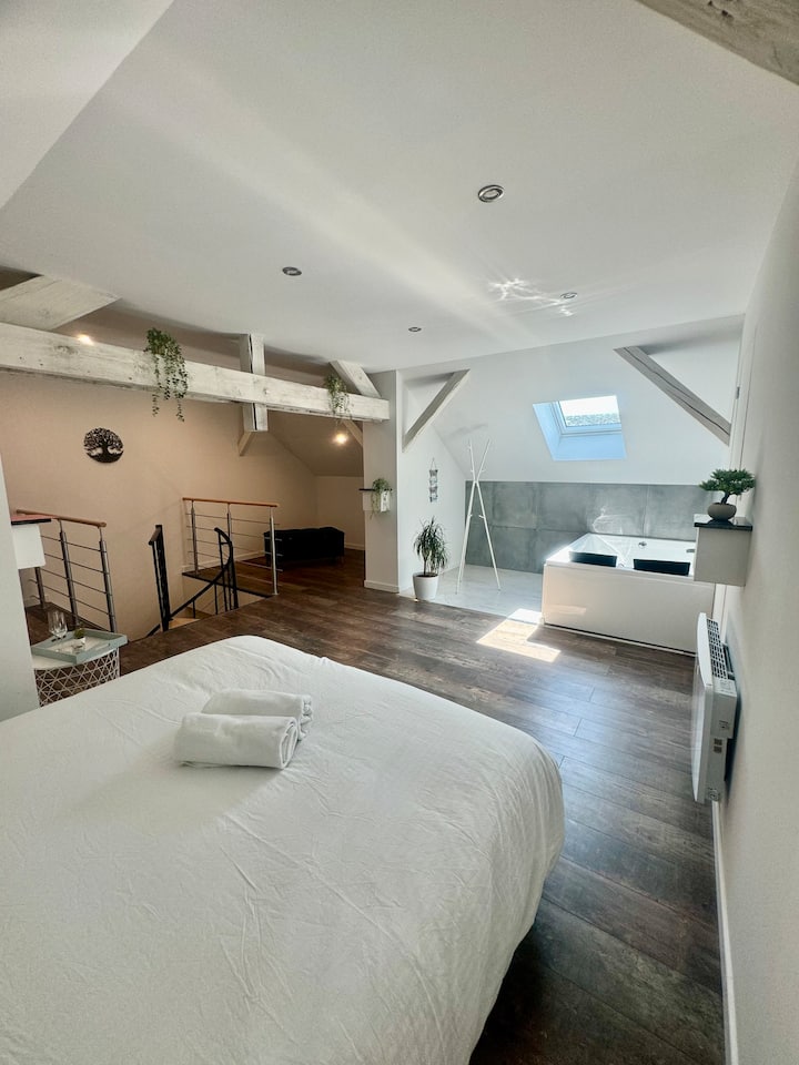 Grand Appart • Jacuzzi • 3 Ch • Proche Luxembourg - Amnéville