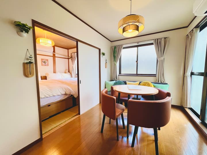 駅徒歩1分/飲食店多数/2ダブルベッド/長期滞在便利/東京スカイツリー15分/浅草25分 - Misato