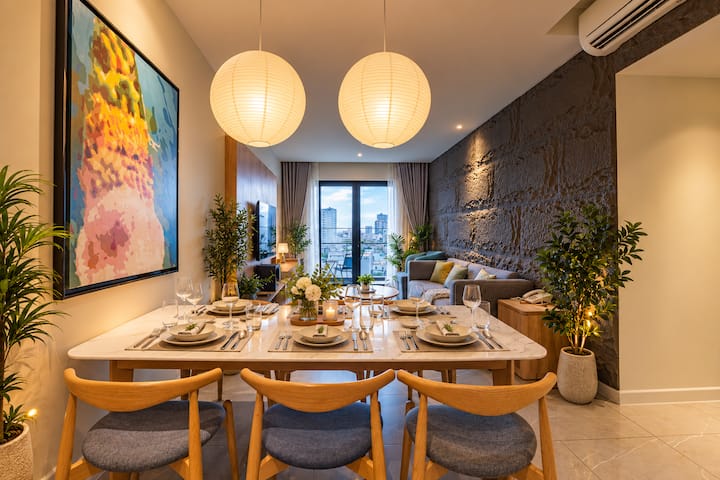 Zenity 5-star Luxury Apartment With 3 Bedrooms And 4 Bathrooms, Gym And Swimming Pool - Ciudad Ho Chi Minh