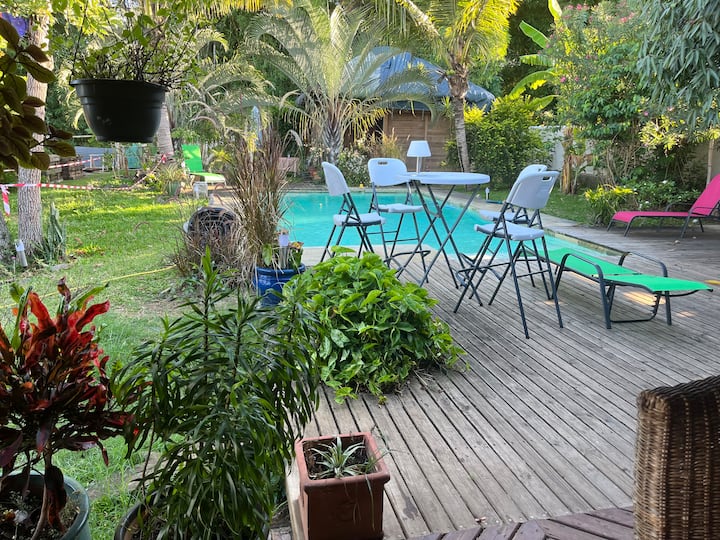 Tonnelle Nature Piscine -