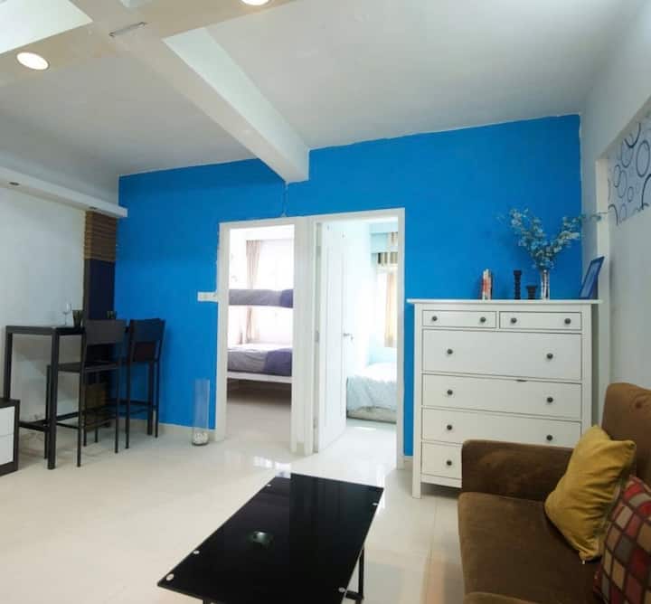 35% Off~ Comfy 2 Bdrs For 6 Ppls. - Sheung Wan