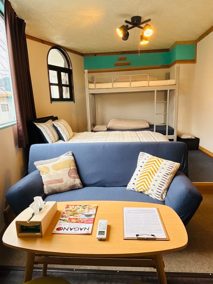 貸切宿 Bamboo 
長野駅 徒歩6分 - Nagano