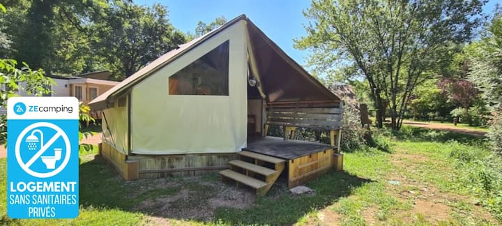 Zecamping 3* Tente 17m² Piscine - Lot