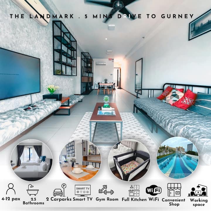 4-12 Pax Family Suite | Gurney | Georgetown - Penang