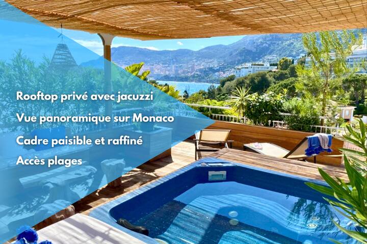 Jacuzzi & Vue Féérique, Monaco Brille Pour Vous - Menton
