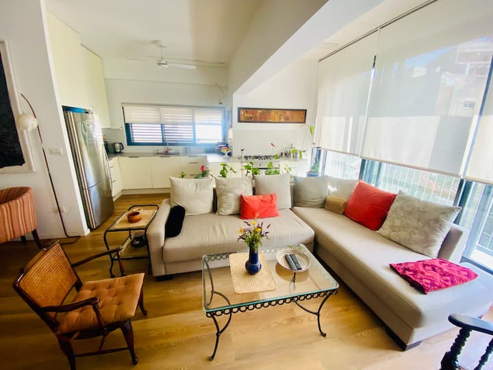Centre De Tlv, 8 Lits, 3 S.d.b, Espace Protege - Tel Aviv