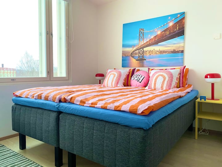 Värikäs Yksiö Yliopiston Lähellä *Epicapartments* - Jyväskylä