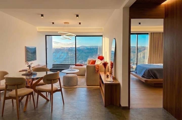 Modern Appt + Pool And Incredible View Close Arcos - Querétaro