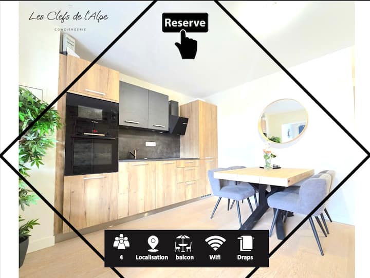 Incroyable T2 Neuf Et Spacieux - Garage Privé - Vaujany