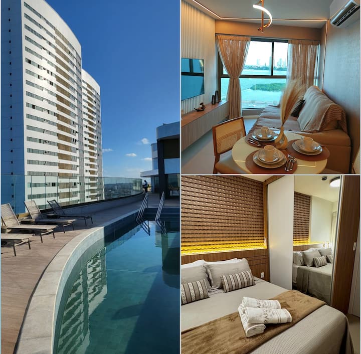 Luxo E Estilo. Vista Incrível! - Recife