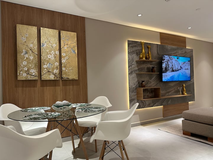 Modern Apartment - Abiba Apart-hotel & Spa 103 - Asunción