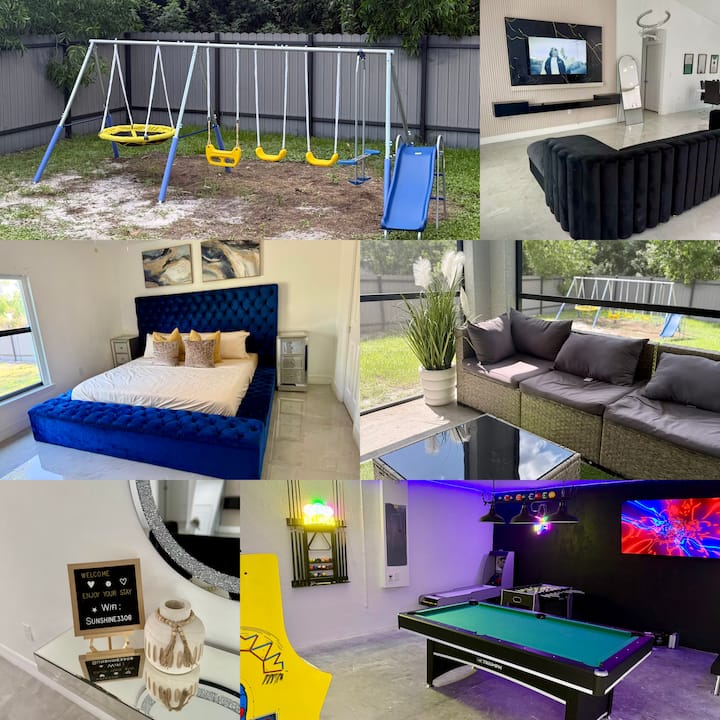 Playground | Gameroom | 3bdrooms | 2bath. - Lehigh Acres, FL