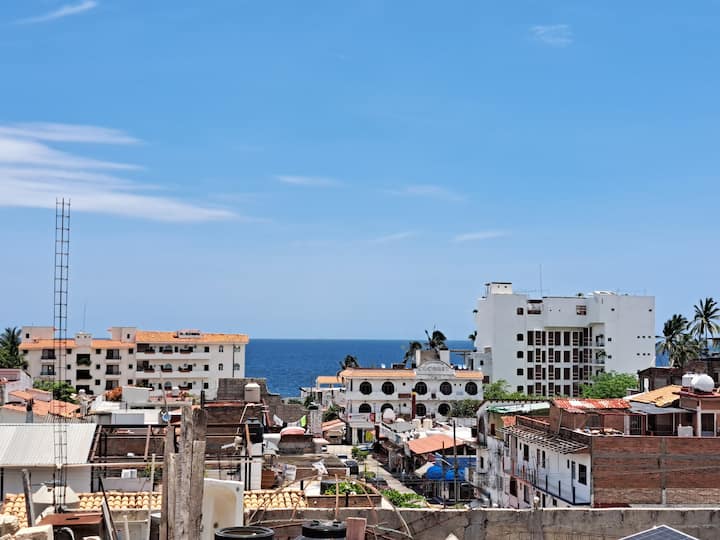Patio View 3 Blocks From Beach - Puerto Vallarta