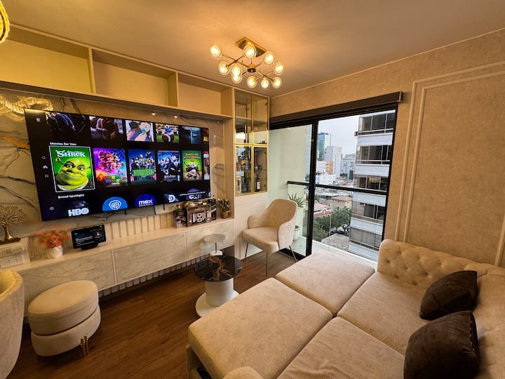 Moderno Y Lujoso Apartamento En Miraflores - Peru