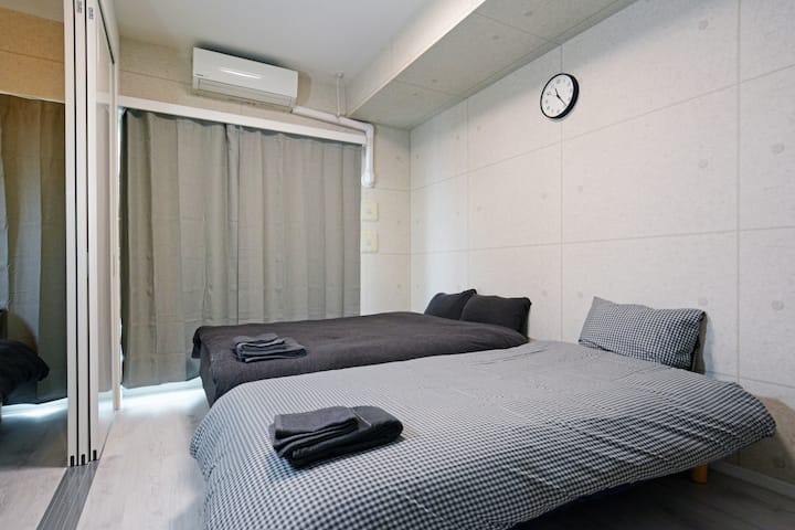 Spacious 3br Apt For 8 Near Namba - Osaka