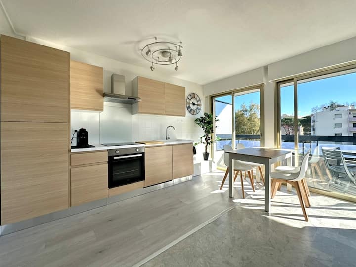 Studio Neuf Proche Quartier Capitou "Le Malaga" - Mandelieu-la-Napoule