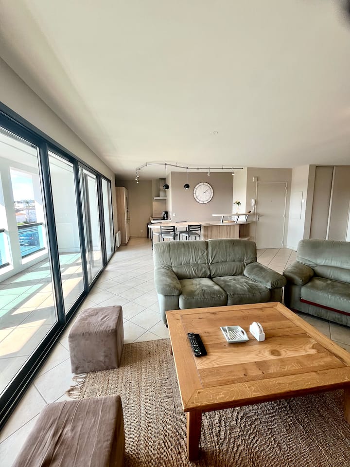 Appartement Face à La Gare Spacieux/ménage Inclus - Saint-Gilles-Croix-de-Vie