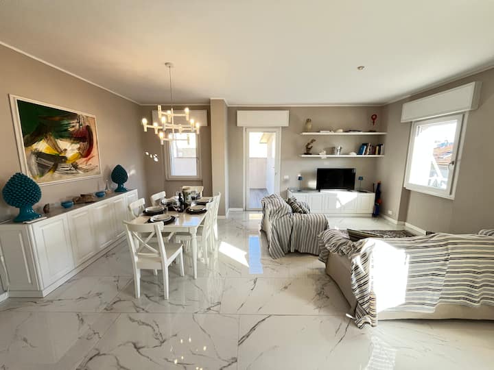 3 Bdr A 100m Dal Mare+vista Mare E Terrazzo - Forte dei Marmi