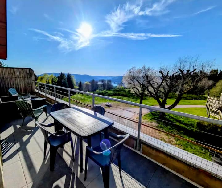 Le Petit Géromois Vue Sur Lac Et Gérardmer - Gérardmer