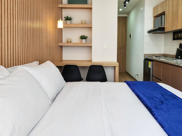 Cozy Studio Close To The 93 Park | Coworking - Bogotá