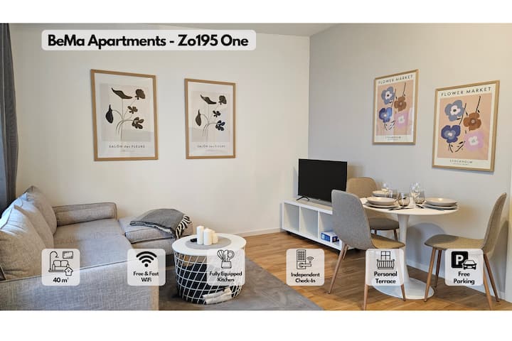 Zo195 One Bamberg - Ruhig, Modern Mit Terrasse - Bamberg