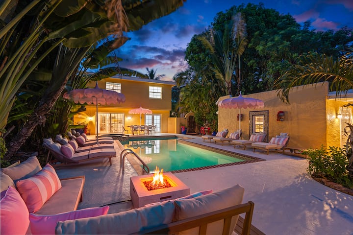 6br W/ Heated Pool | 5 Min To Palm Beach+downtown! - Bahamas