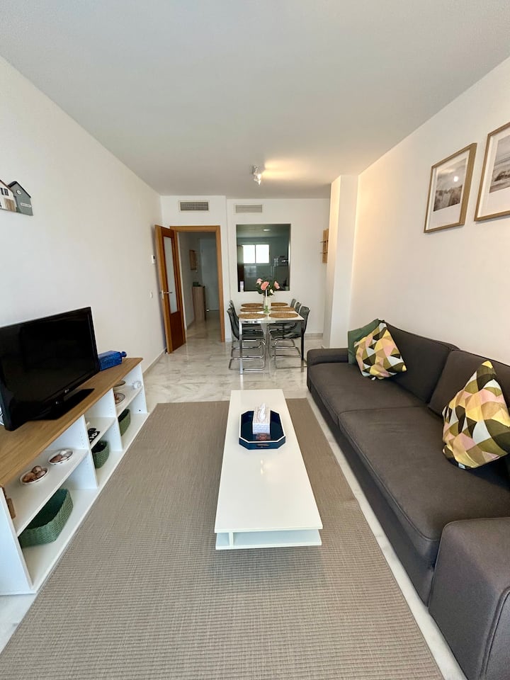 Sea View Apt W/ Terrace + Spa & Gym - Costa del Sol