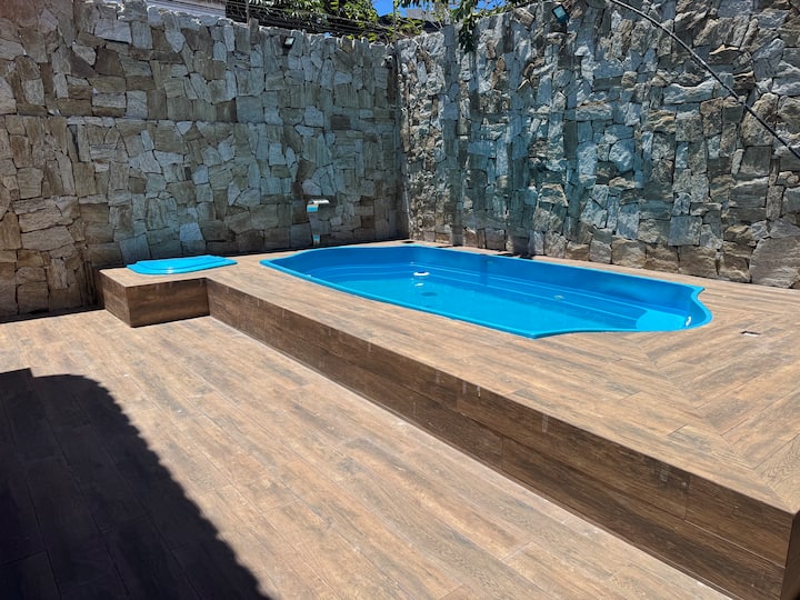 Casa Com Piscina Completa A 10 Min Da Praia - Vitoria