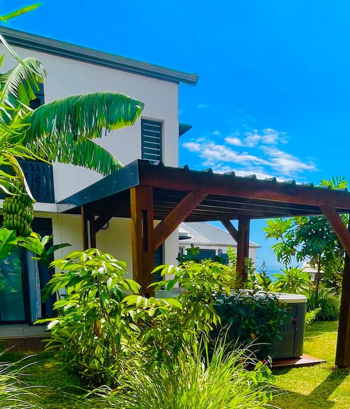 T3 Neuf Jacuzzi Classé 4* Proche Lagon Vue Mer - Réunion